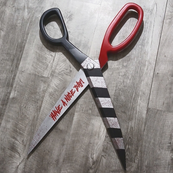 Spirit Of Halloween | Holiday | Bloody Scissors Xl Costume Prop Horror ...